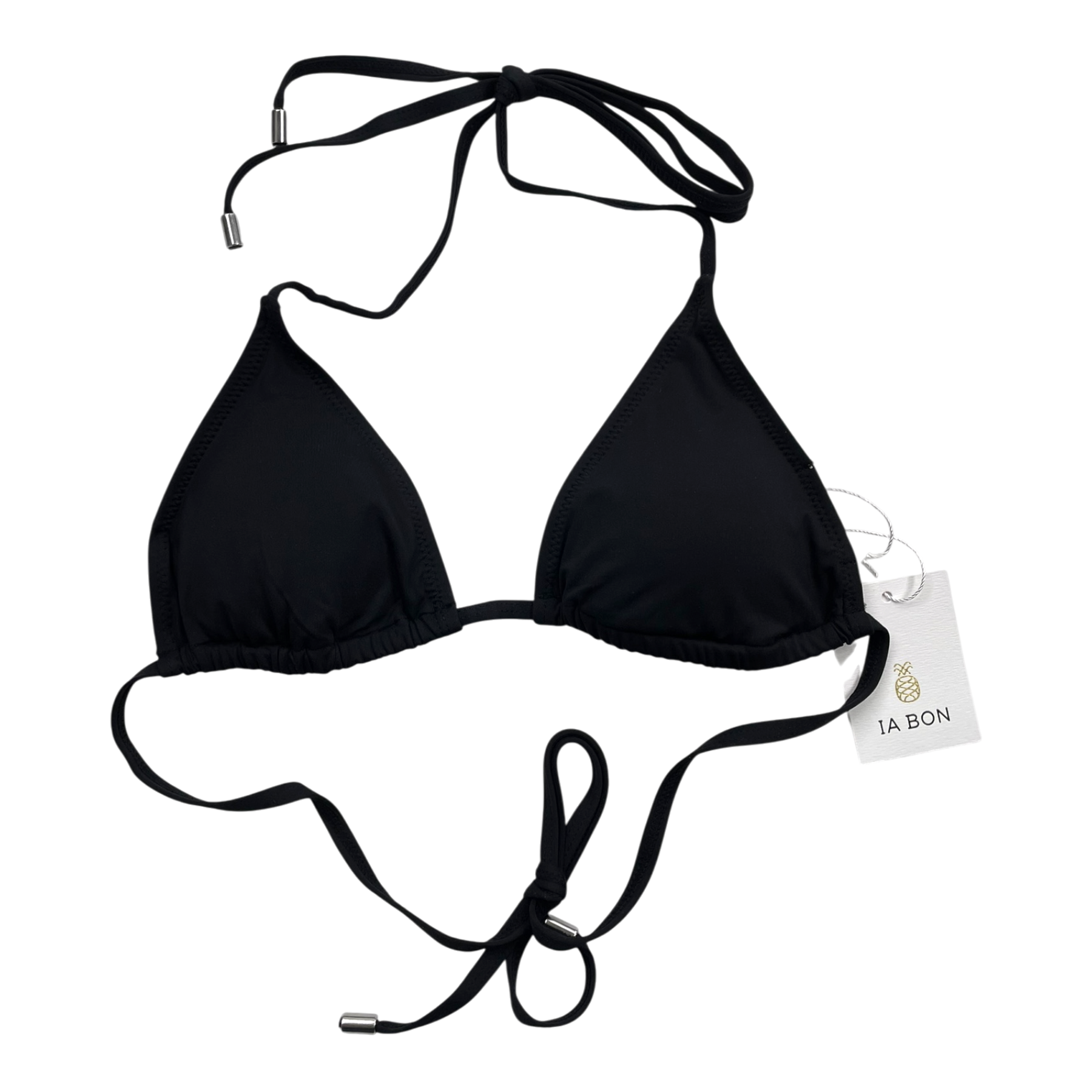 IA BON lisa triangle bikini top, black | woman 40 – Ninyes
