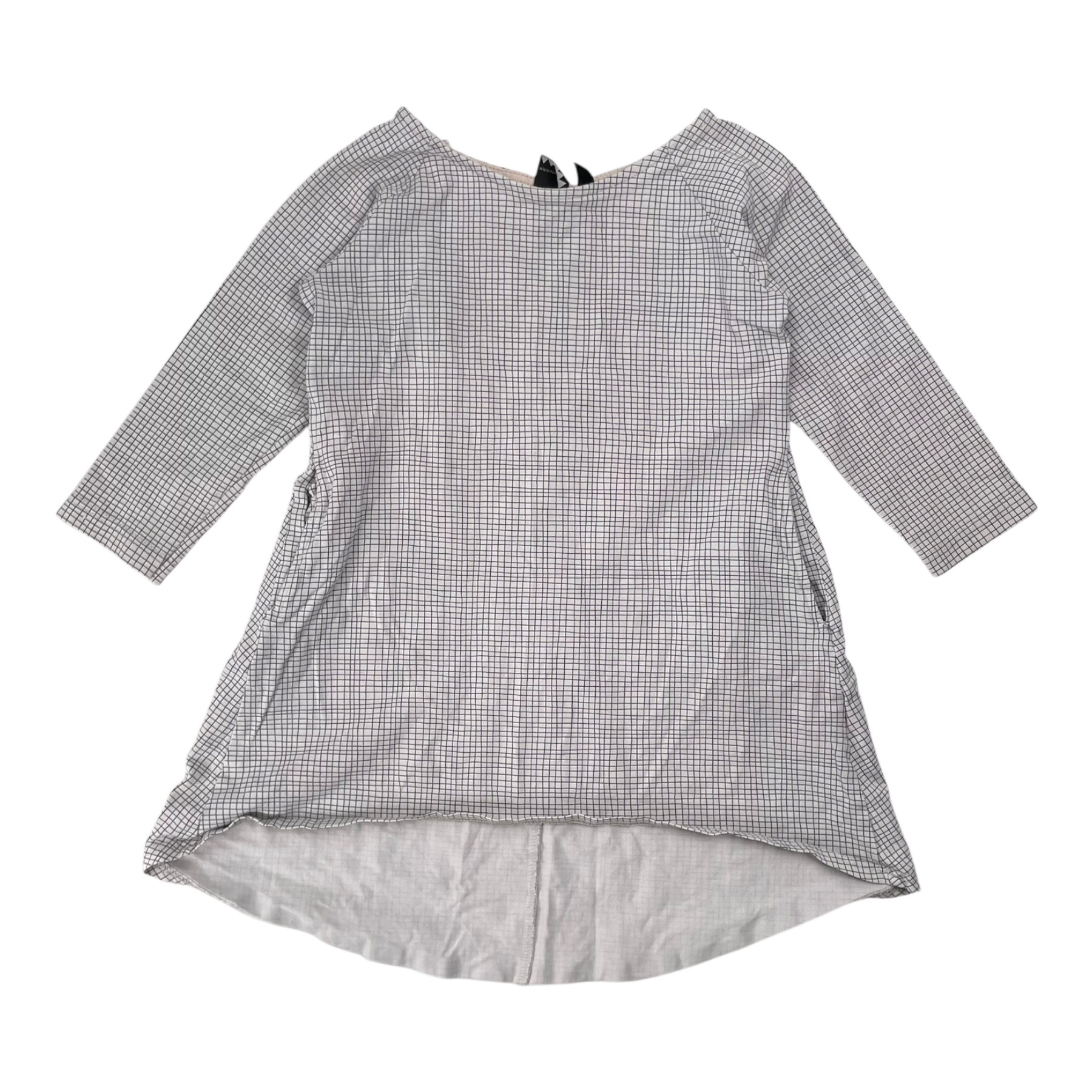 Papu dress, grid | 98/104cm – Ninyes