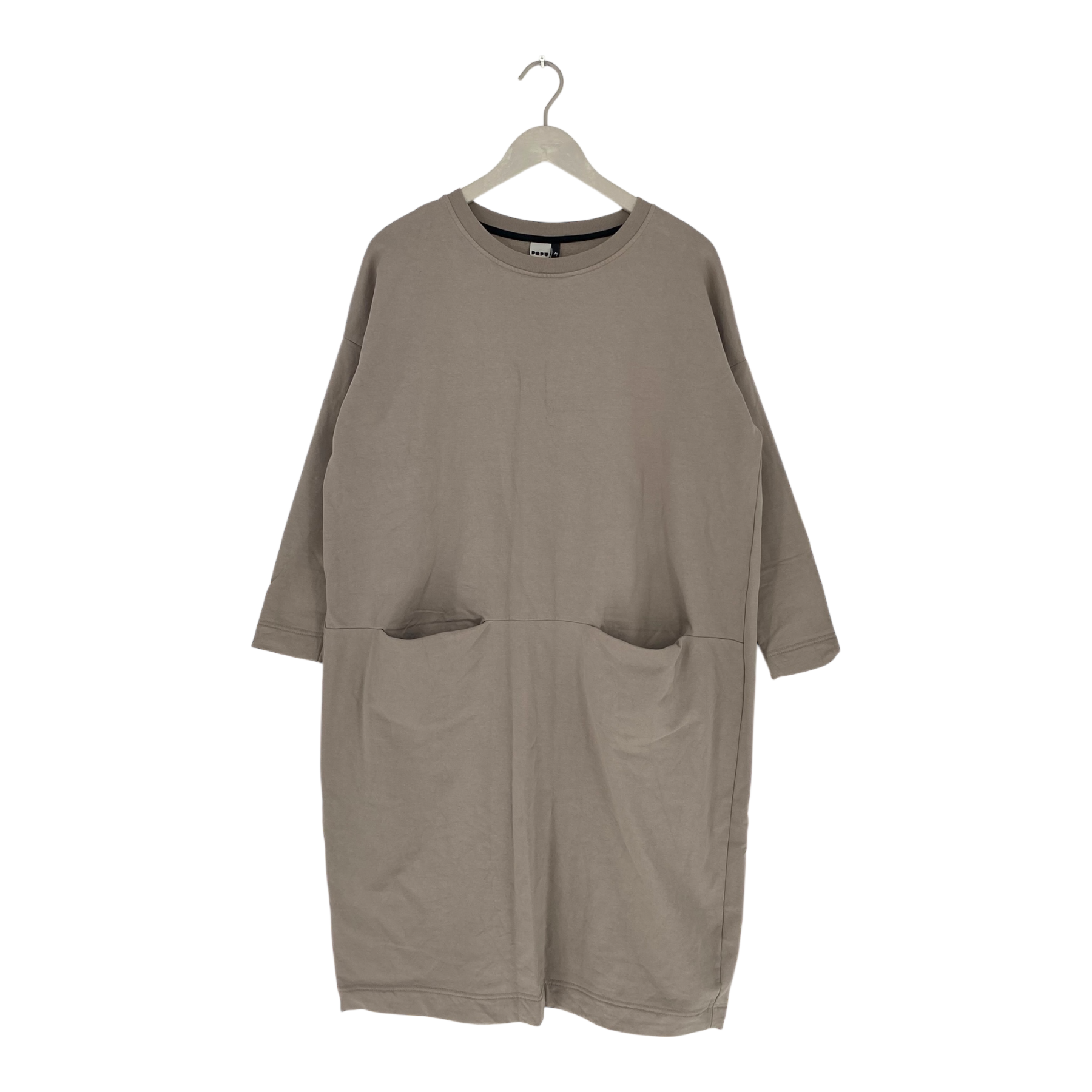 Papu giant split dress, light grey | woman M – Ninyes