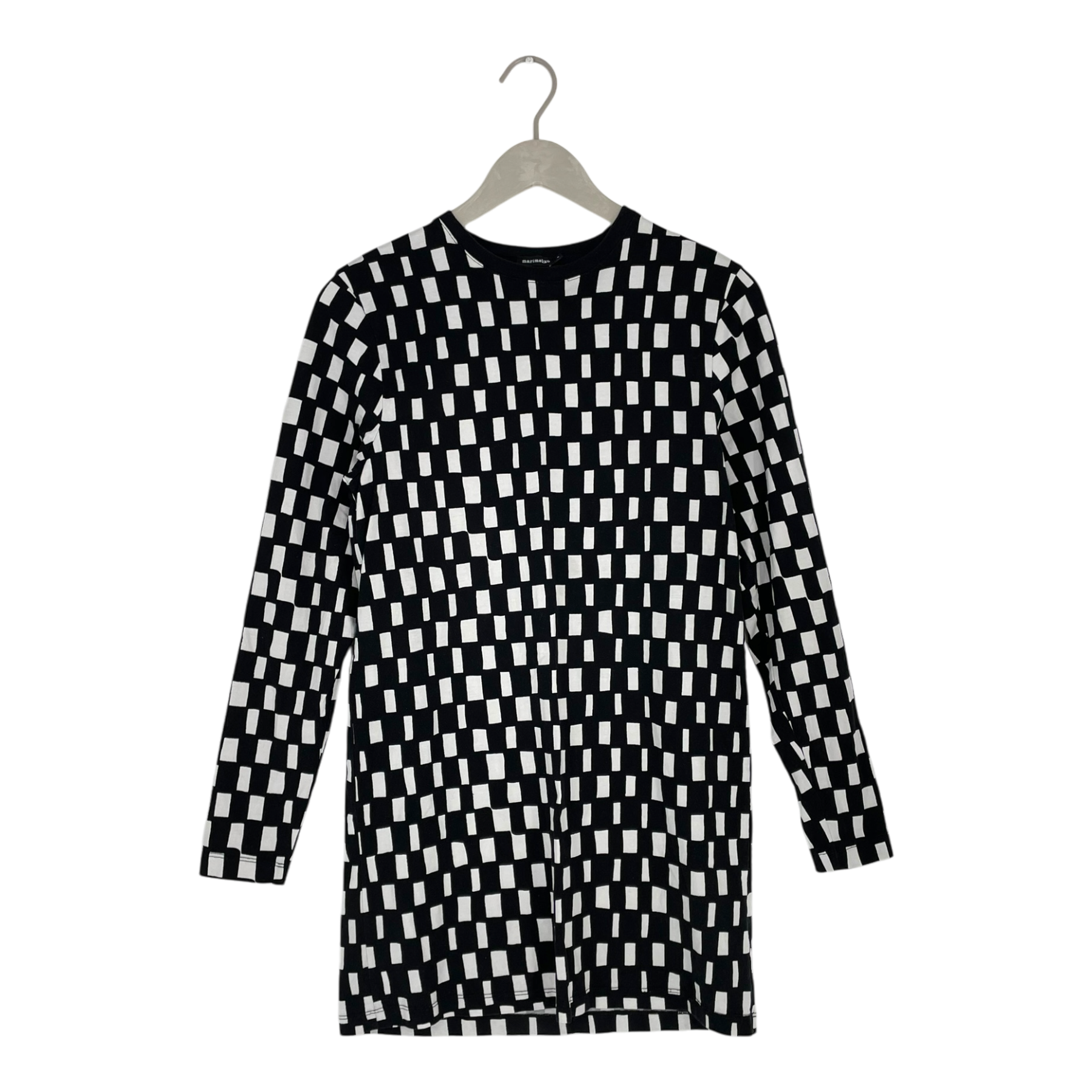 Marimekko tilma noppa tunic, black & white | woman S – Ninyes